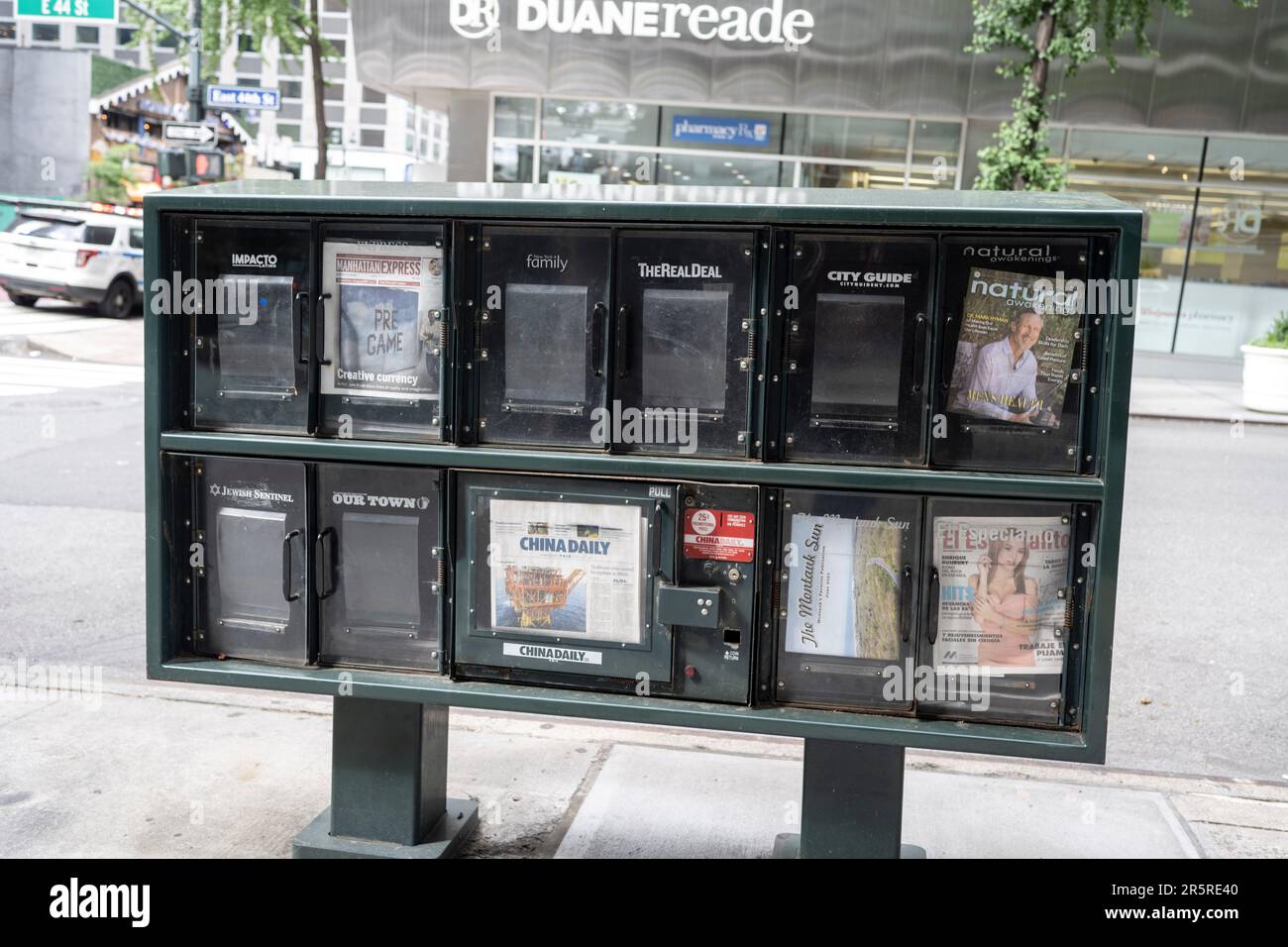 June 4, 2023, New York, New York, United States: The decline of print ...