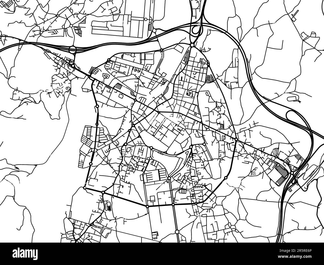 Map of torrelavega spain hi-res stock photography and images - Alamy