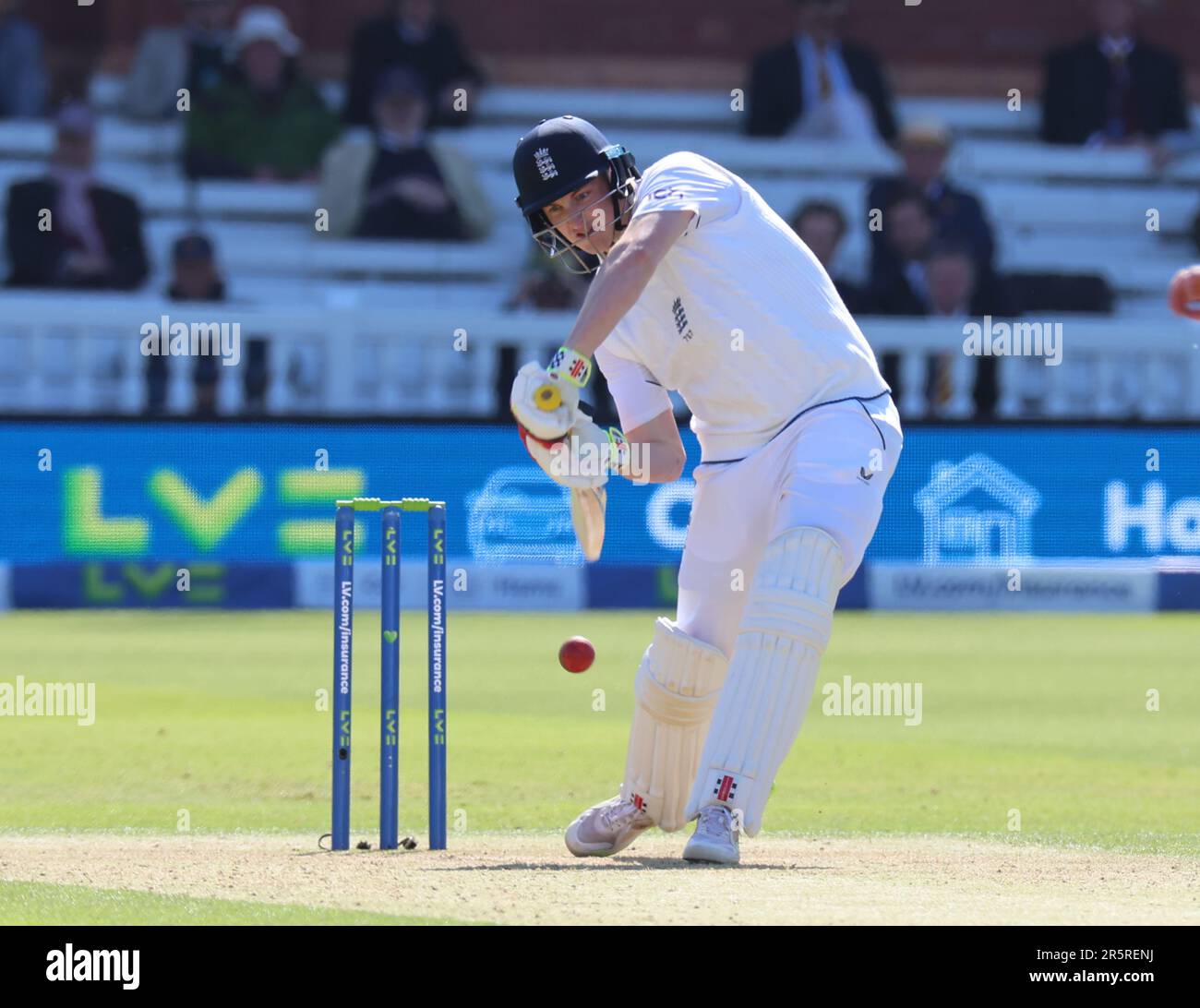 England's Harry Brook during Test Match Series Day Two of 4 match ...