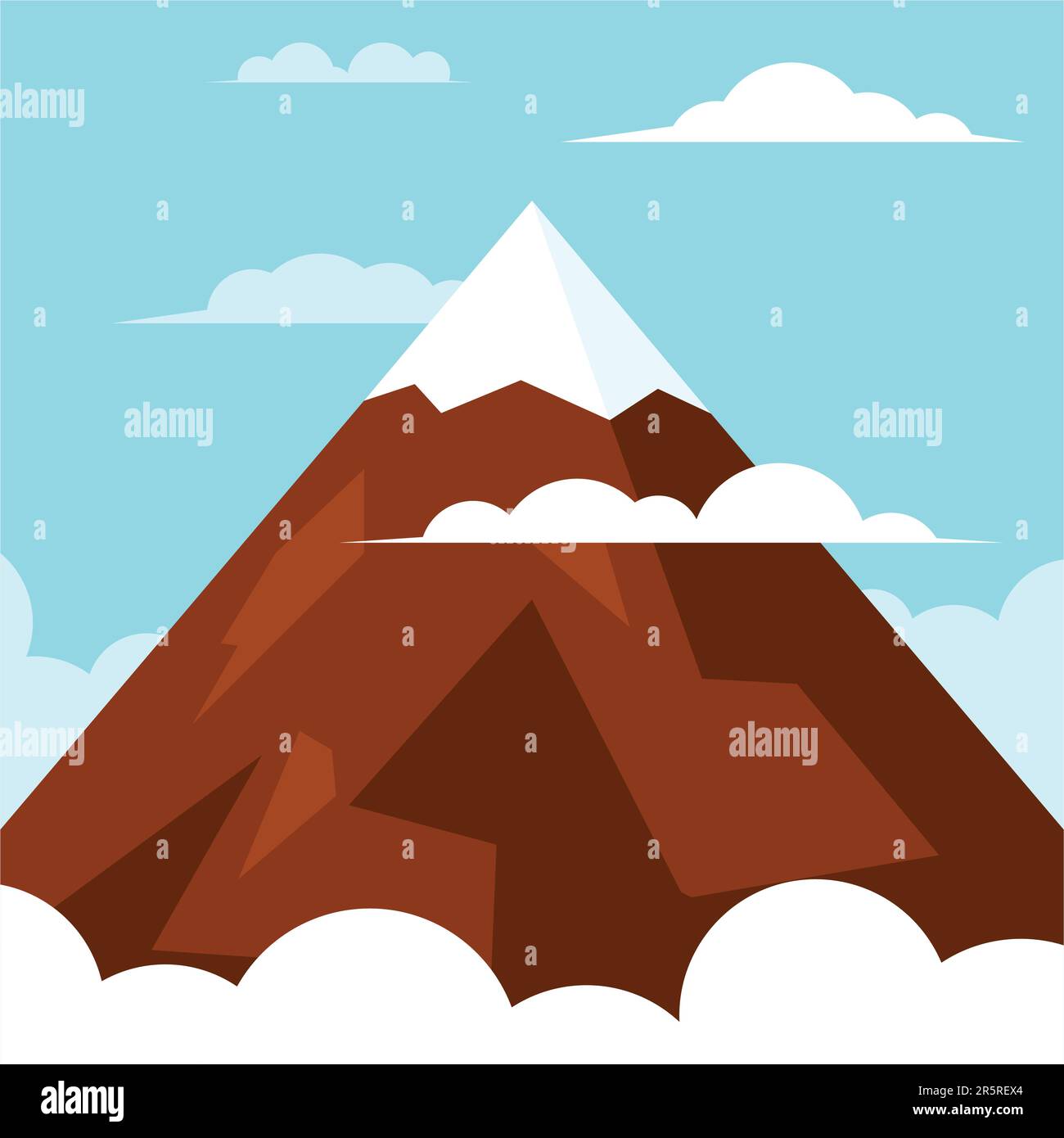 Top green mountains in Stock Vector Images - Alamy