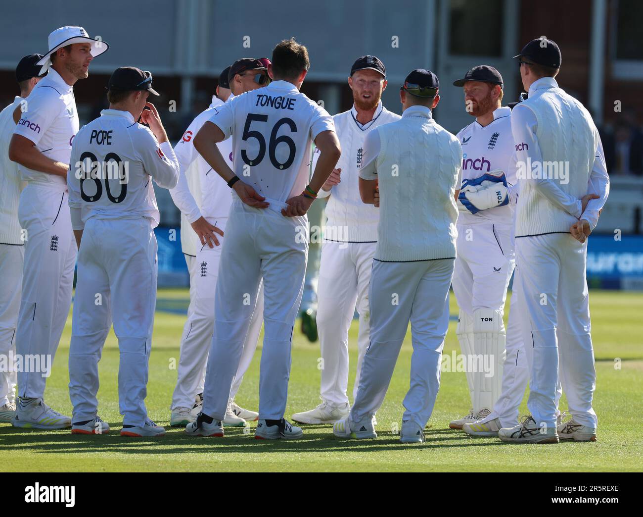 England's Ben Stokes (Durham) during Test Match Series Day Two of 4 ...
