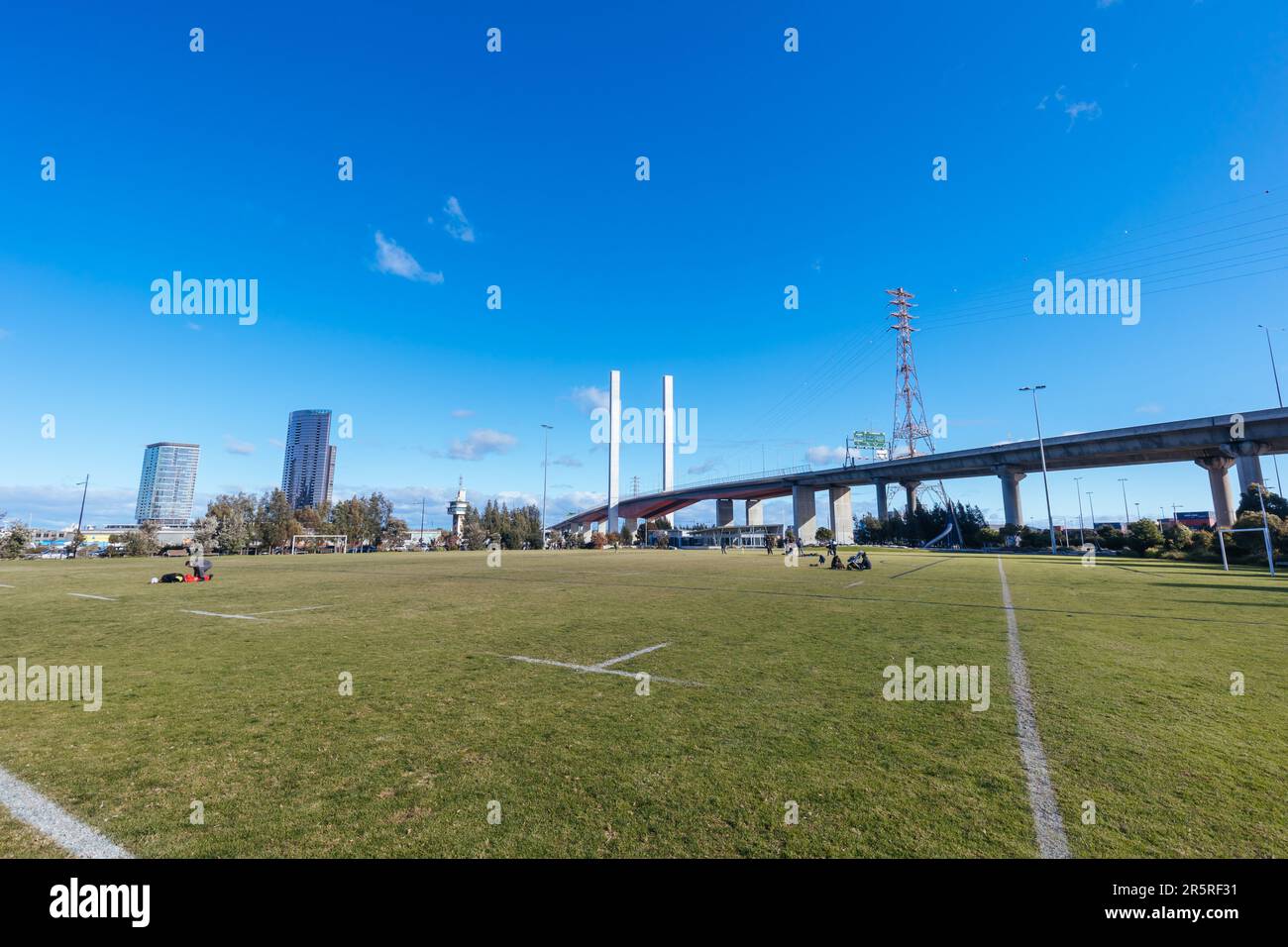 Ron Barassi Snr Park in melbourne Australia Stock Photo - Alamy