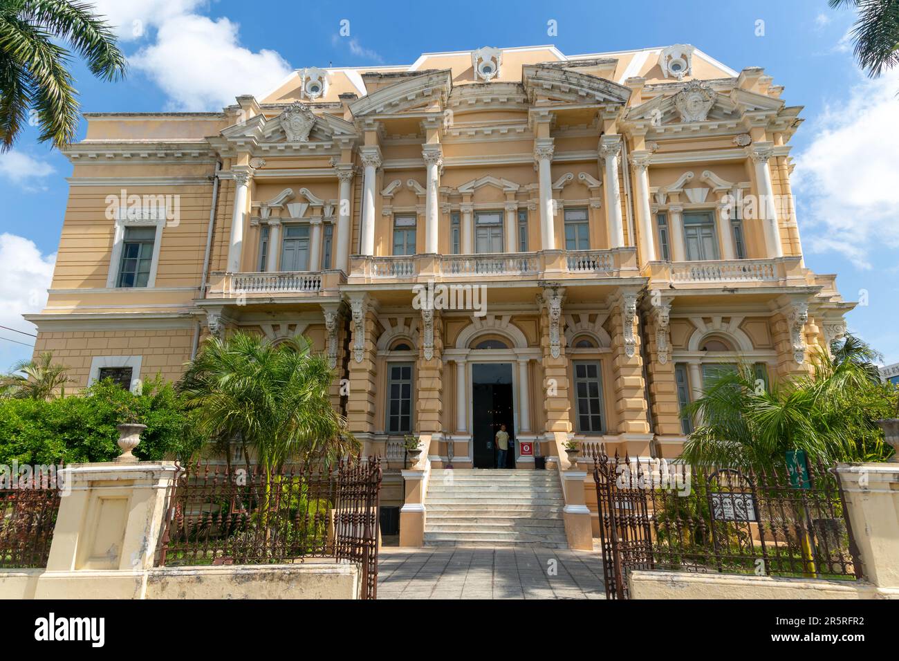 Palacio Canton palace anthropology museum, Merida, Yucatan State ...