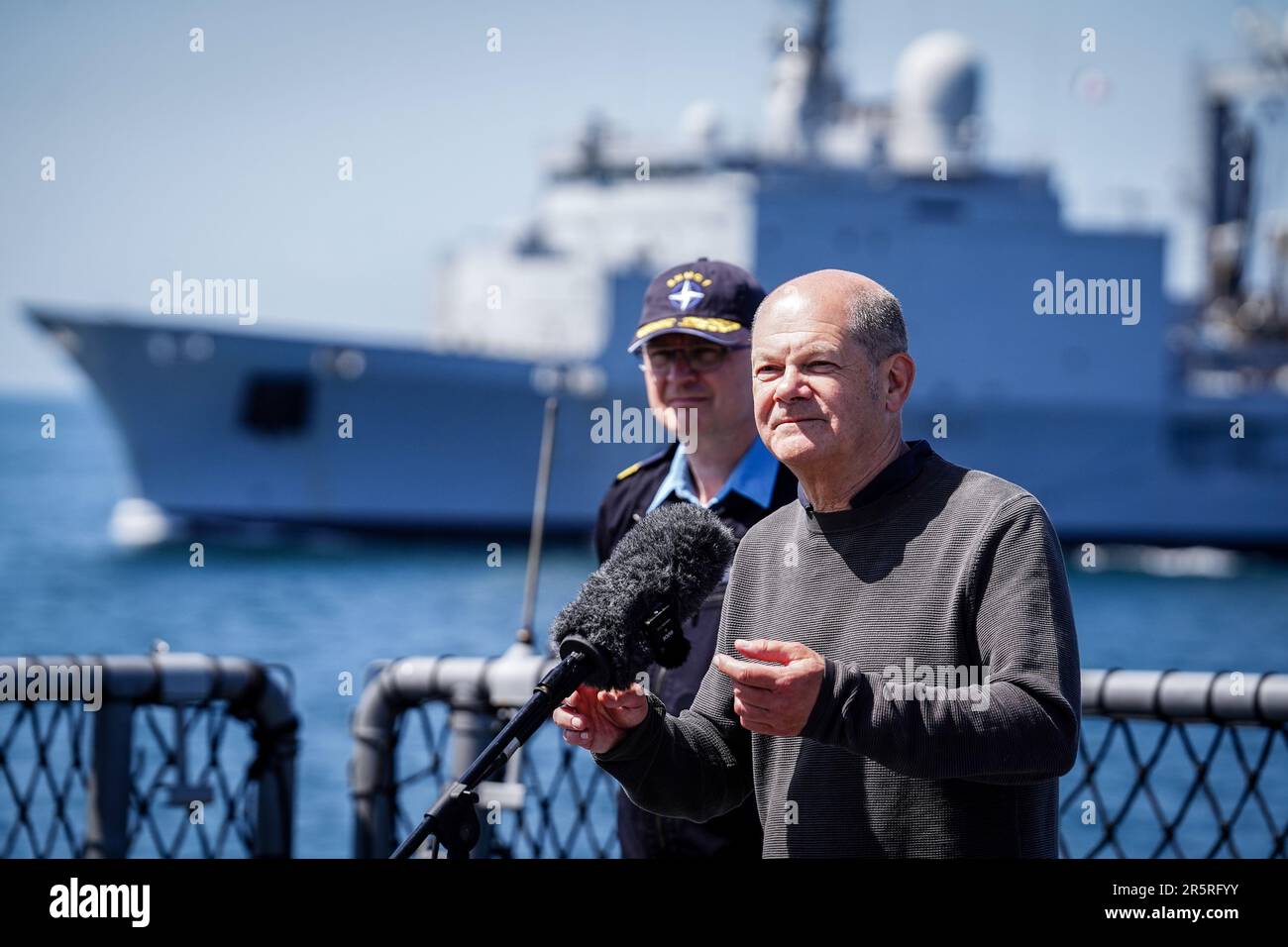 Mecklenburg, Germany. 05 June 2023, German Chancellor Olaf Scholz (SPD ...