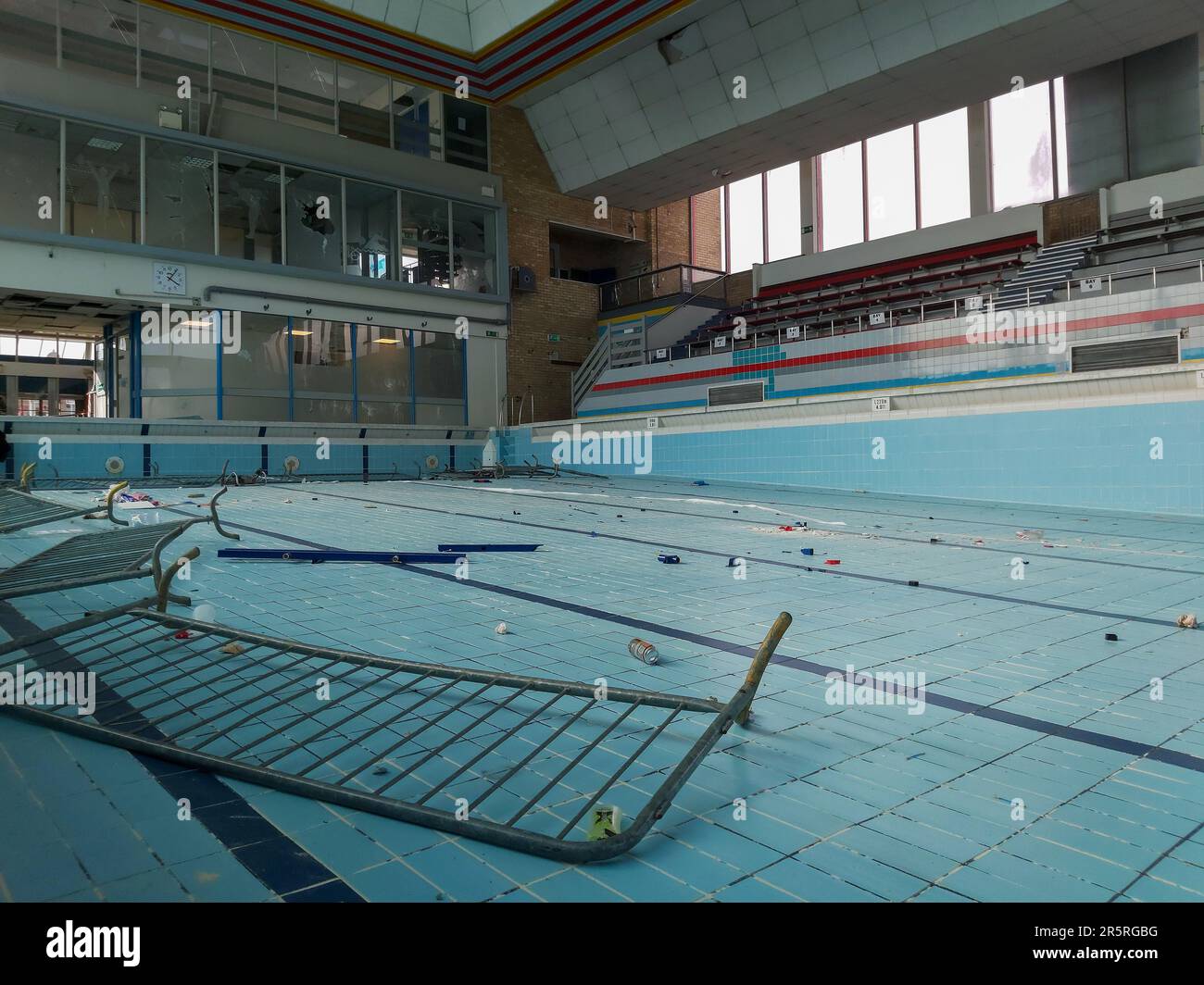 The centre has been left in disarray. PORTADOWN, NORTHERN IRELAND: THIS ...