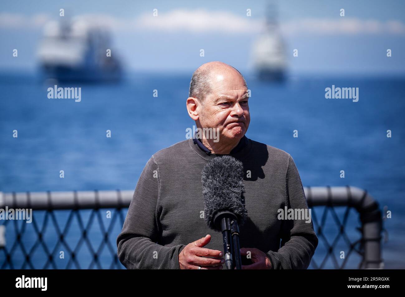 Mecklenburg, Germany. 05 June 2023, German Chancellor Olaf Scholz (SPD ...