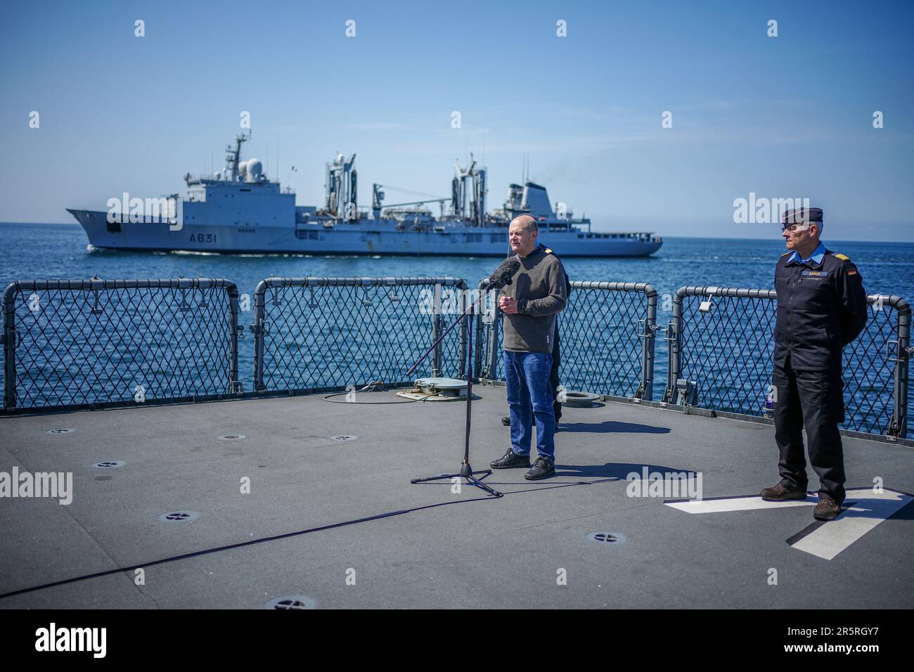 Mecklenburg, Germany. 05 June 2023, German Chancellor Olaf Scholz (SPD ...
