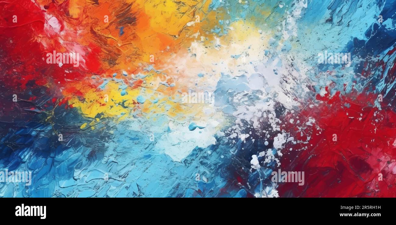 Abstract white oil paint Stock Vector Images - Alamy