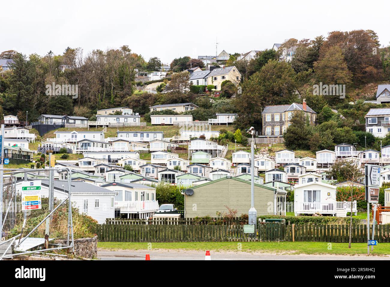 Pendine sands caravan park hi-res stock photography and images - Alamy