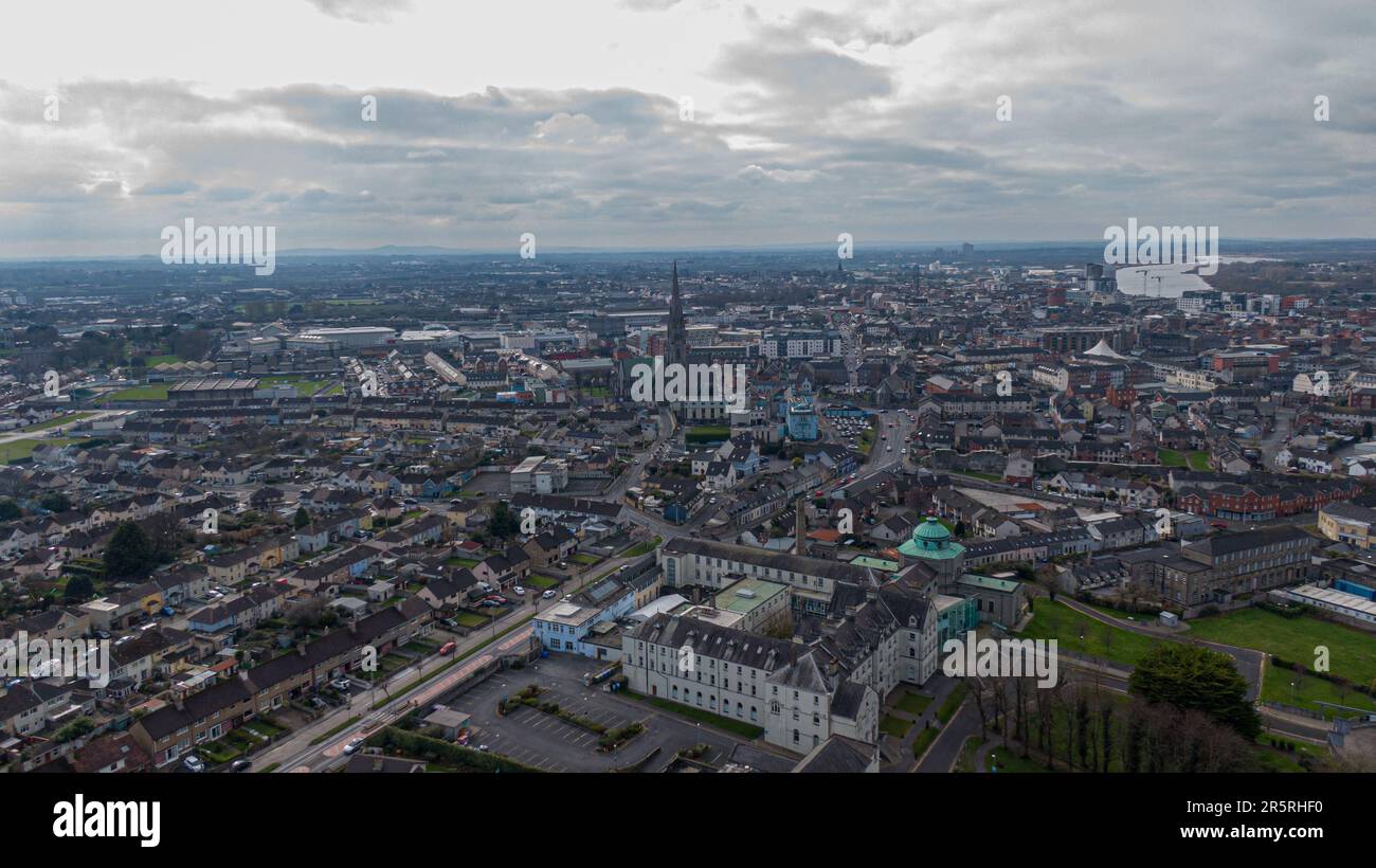Limerick, Clare St., Ireland 05,March,2023 view of the new urban ...
