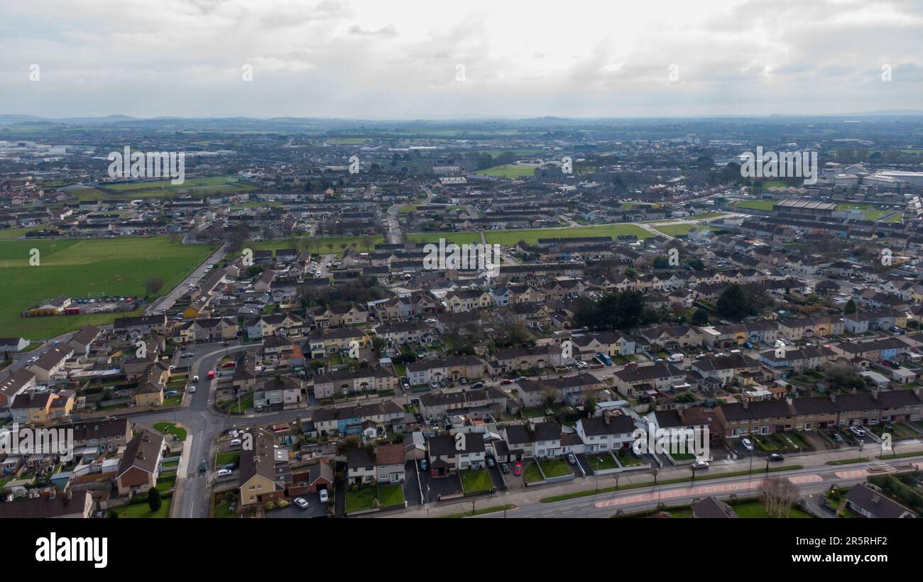 Limerick, Clare St., Ireland 05,March,2023 view of the new urban ...