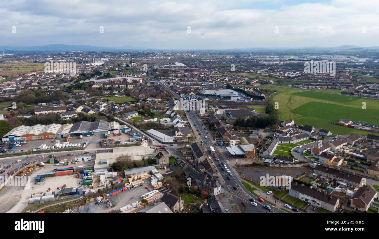 Limerick, Clare St., Ireland 05,March,2023 view of the new urban ...