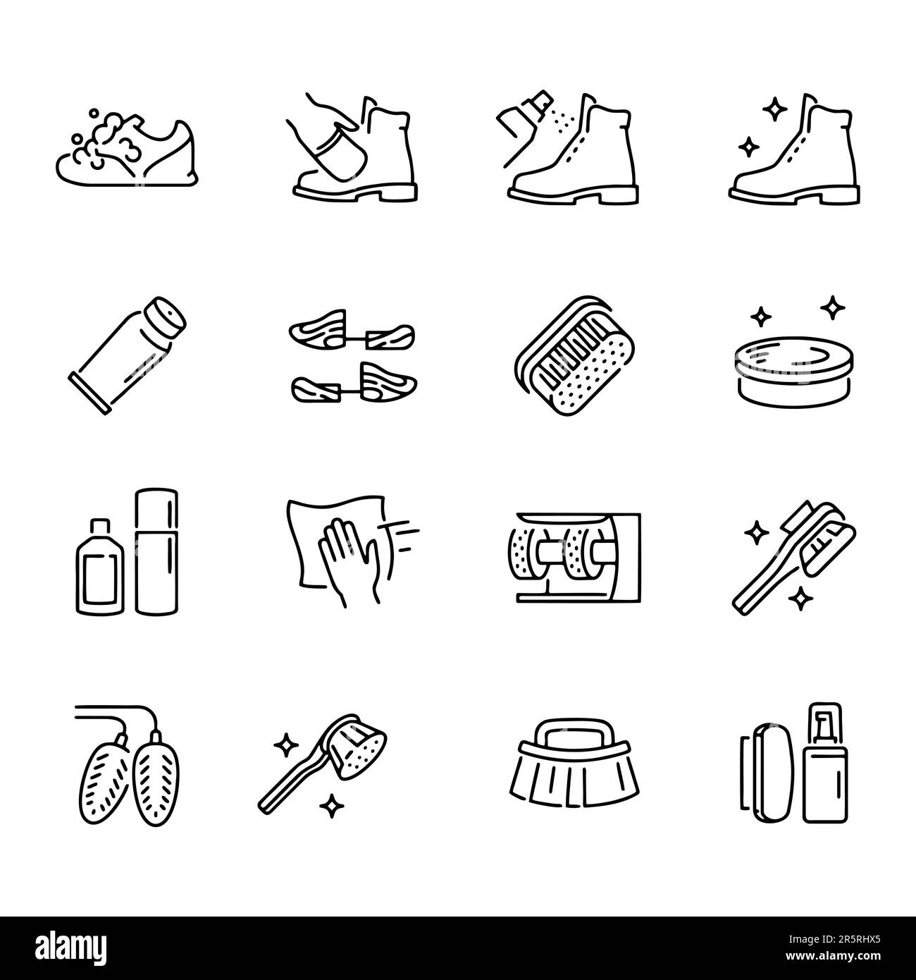 Leather care products Stock Vector Images - Alamy