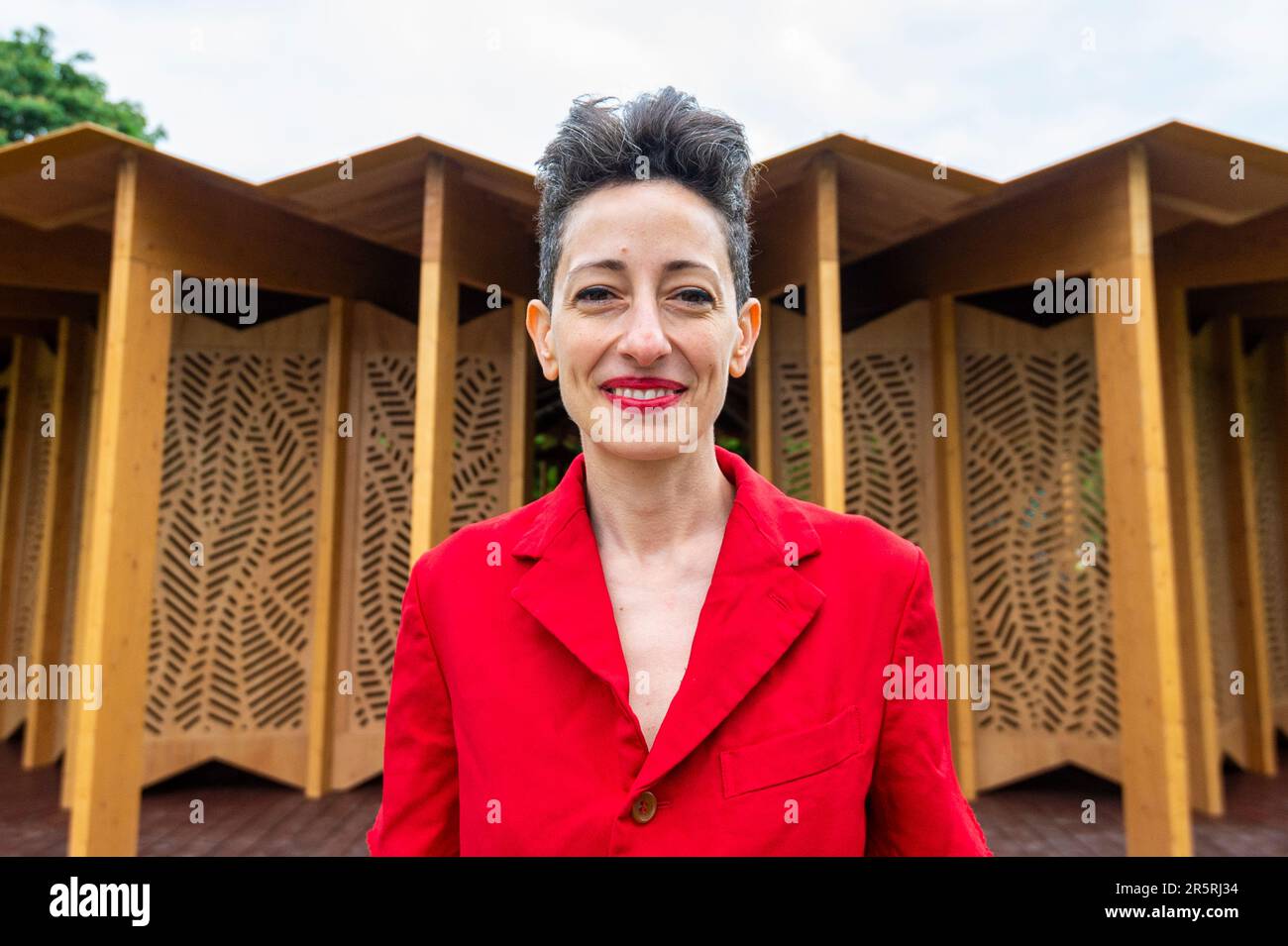 London, UK. 5 June 2023. French-Lebanese Paris-based architect Lina ...