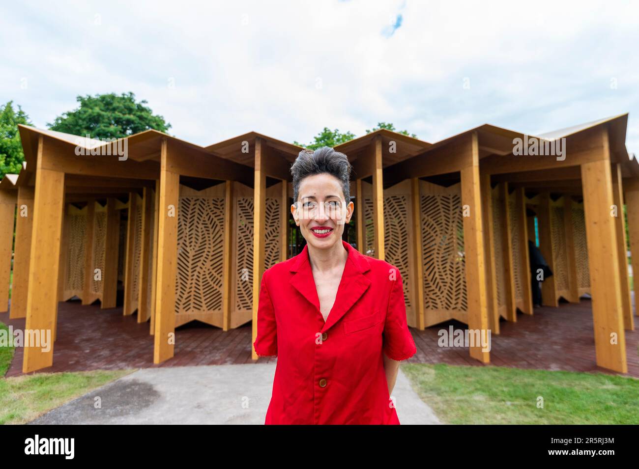 London, UK. 5 June 2023. French-Lebanese Paris-based architect Lina ...
