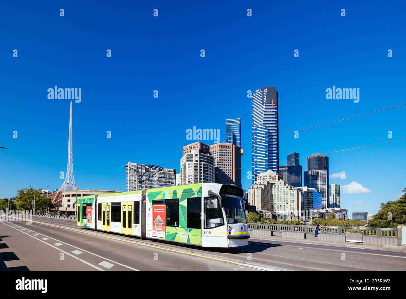 Yarra River Views of Melbourne in Australia Stock Photo - Alamy