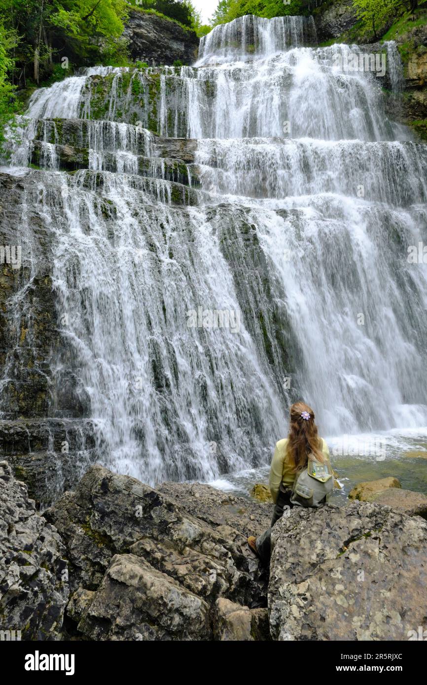 Fan waterfall hi-res stock photography and images - Alamy