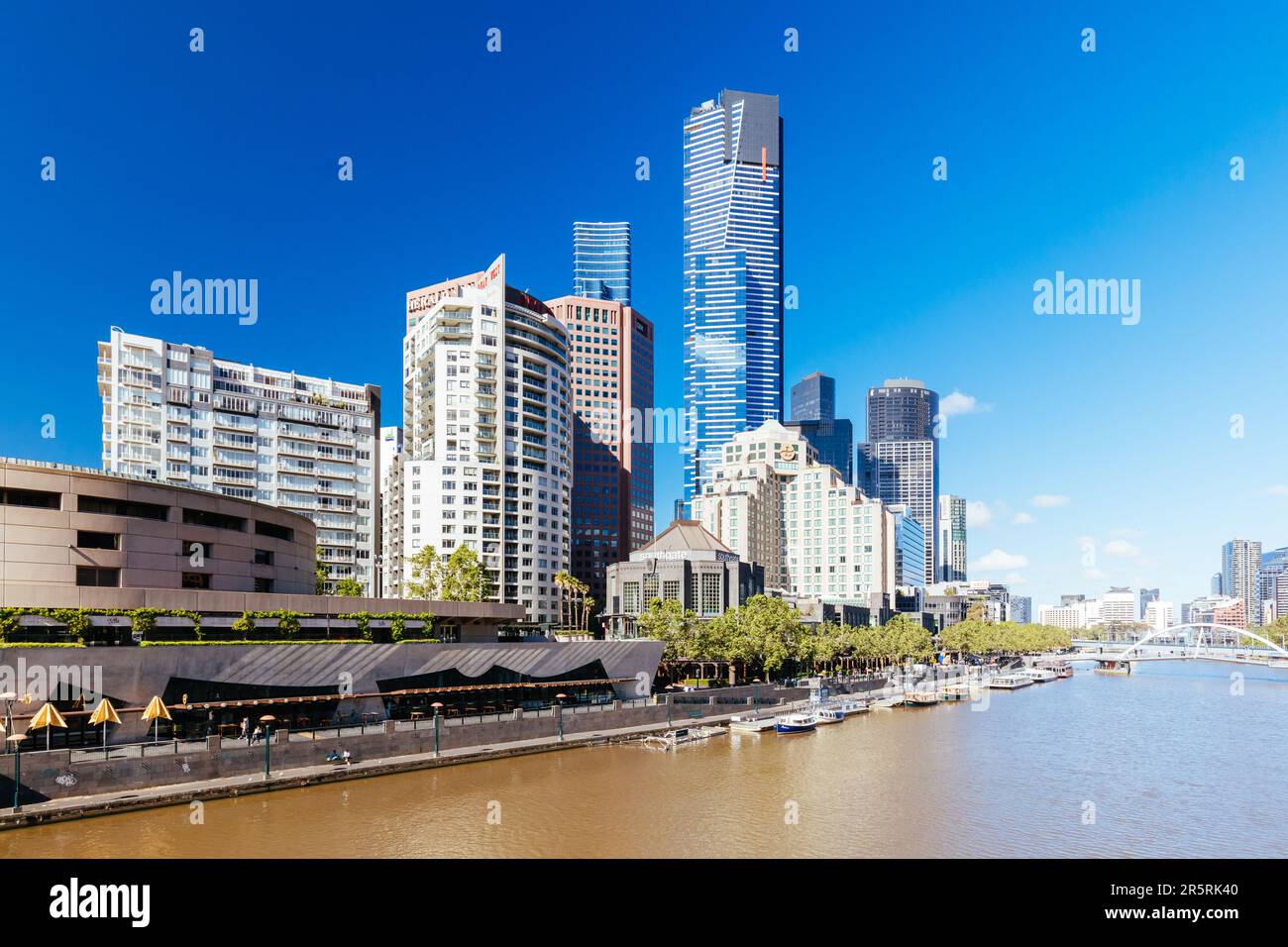 Yarra River Views of Melbourne in Australia Stock Photo - Alamy