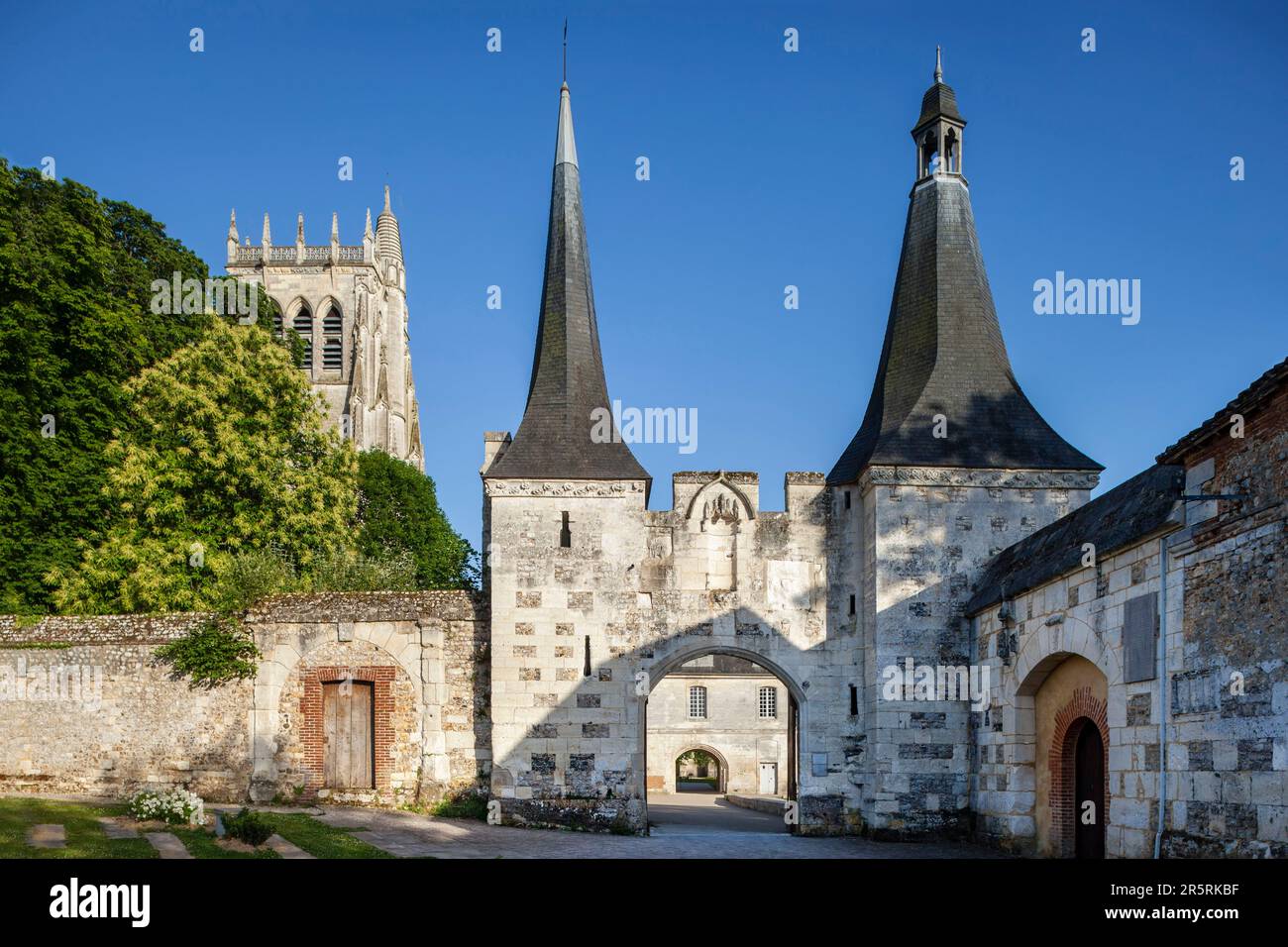 France, Eure, Le-Bec-Hellouin, listed as one of the Most Beautiful ...