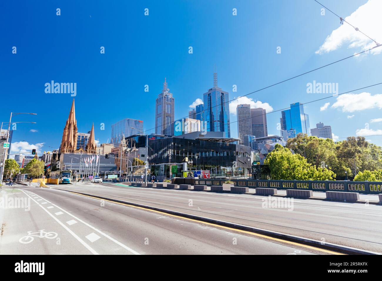 Yarra River Views of Melbourne in Australia Stock Photo - Alamy