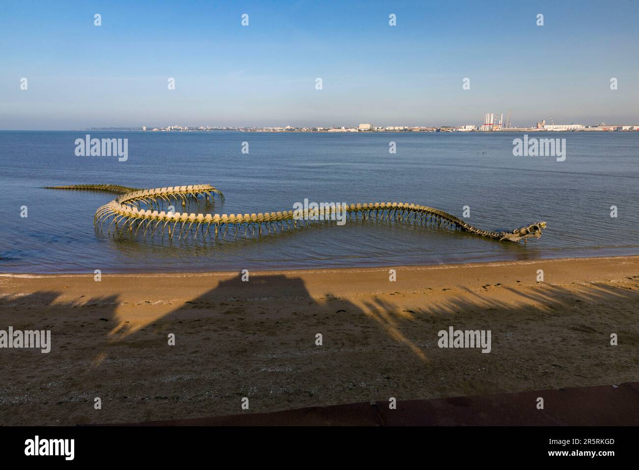 France, Loire-Atlantique, Saint-Brevin-les-Pins, Mindin, the Ocean ...