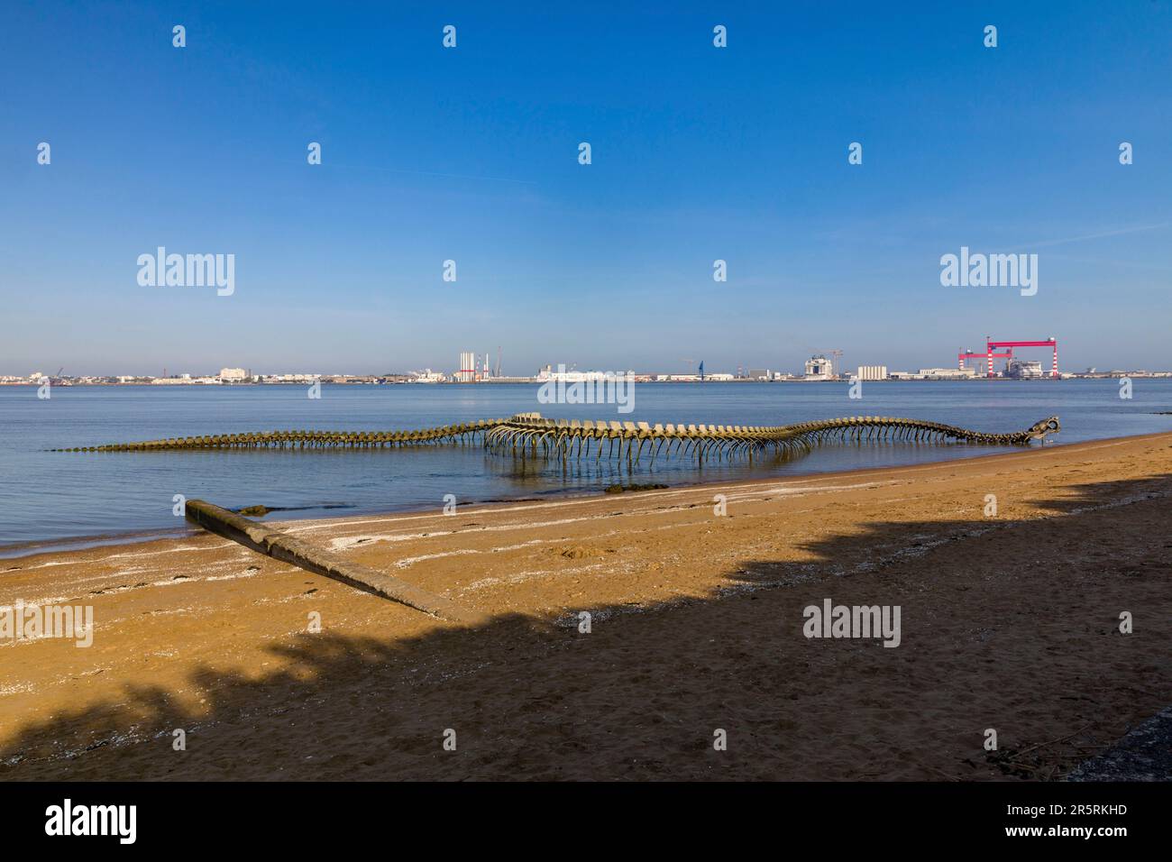 France, Loire-Atlantique, Saint-Brevin-les-Pins, Mindin, the Ocean ...