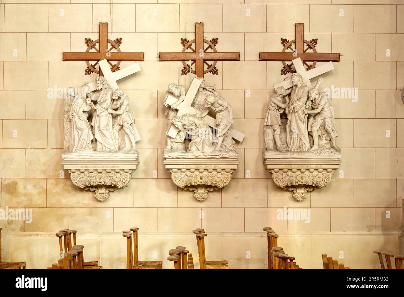 France, Meurthe et Moselle, Nancy, the Sacre Coeur de Nancy basilica in ...