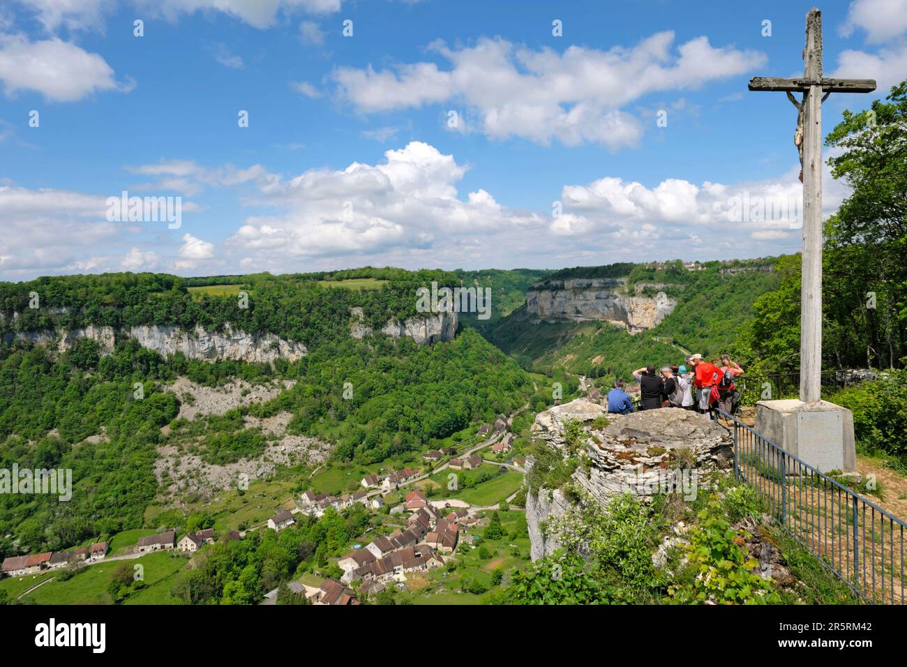 France, Jura, Baume les Messieurs, labelled Les Plus Beaux Villages de ...