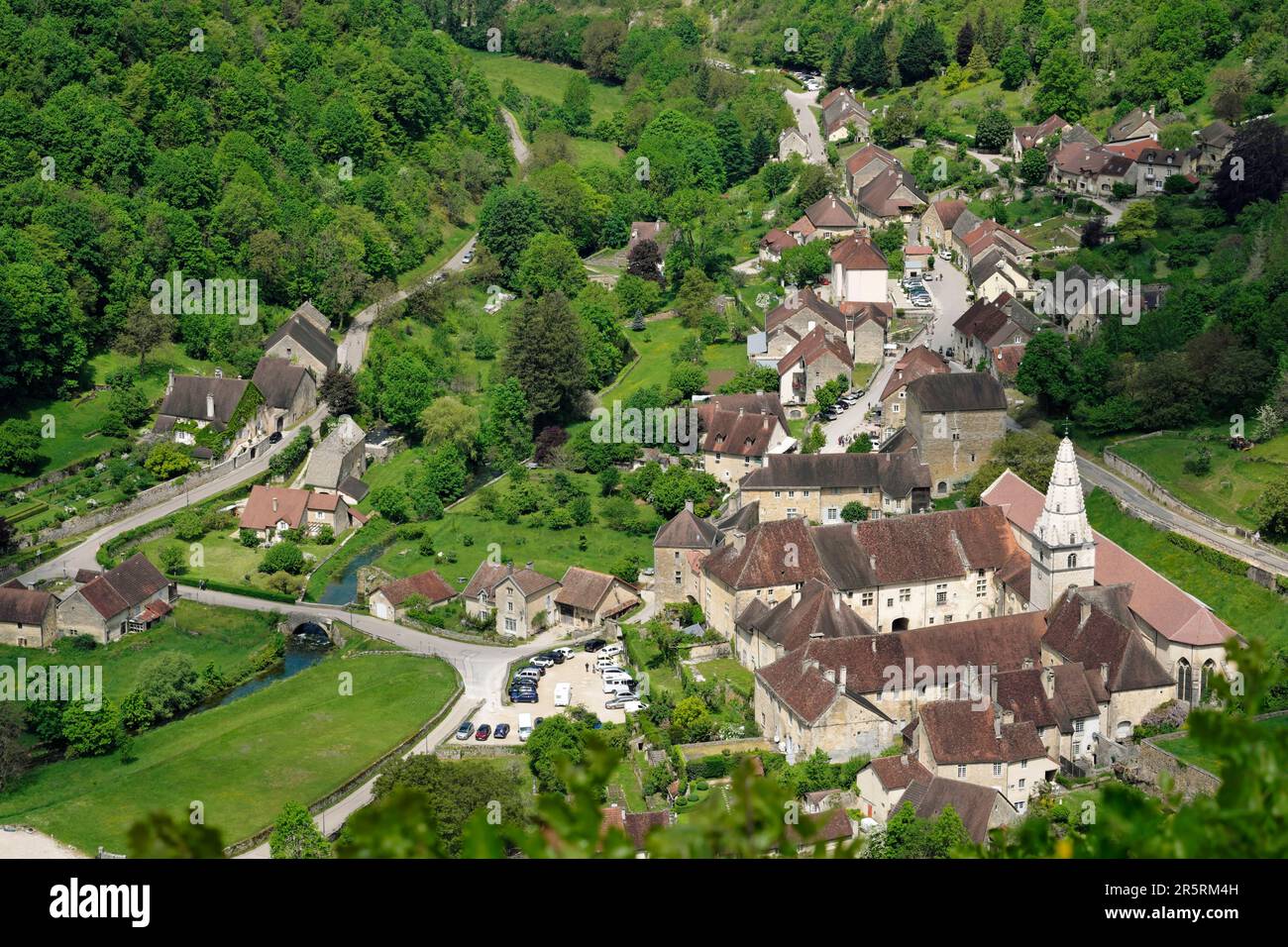 France, Jura, Baume les Messieurs, labelled Les Plus Beaux Villages de ...