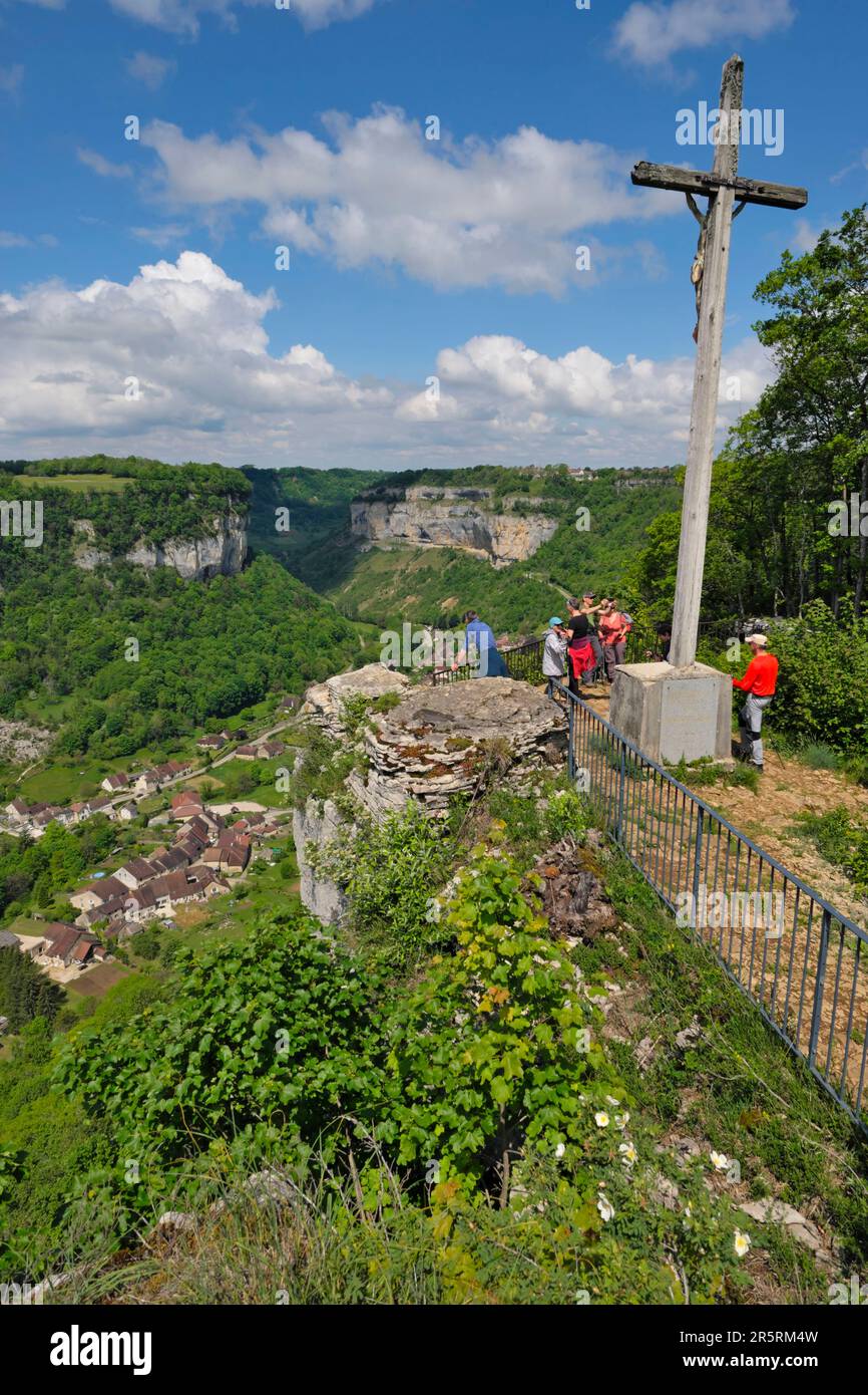 France, Jura, Baume les Messieurs, labelled Les Plus Beaux Villages de ...