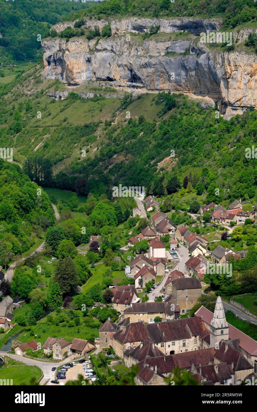 France, Jura, Baume les Messieurs, labelled Les Plus Beaux Villages de ...