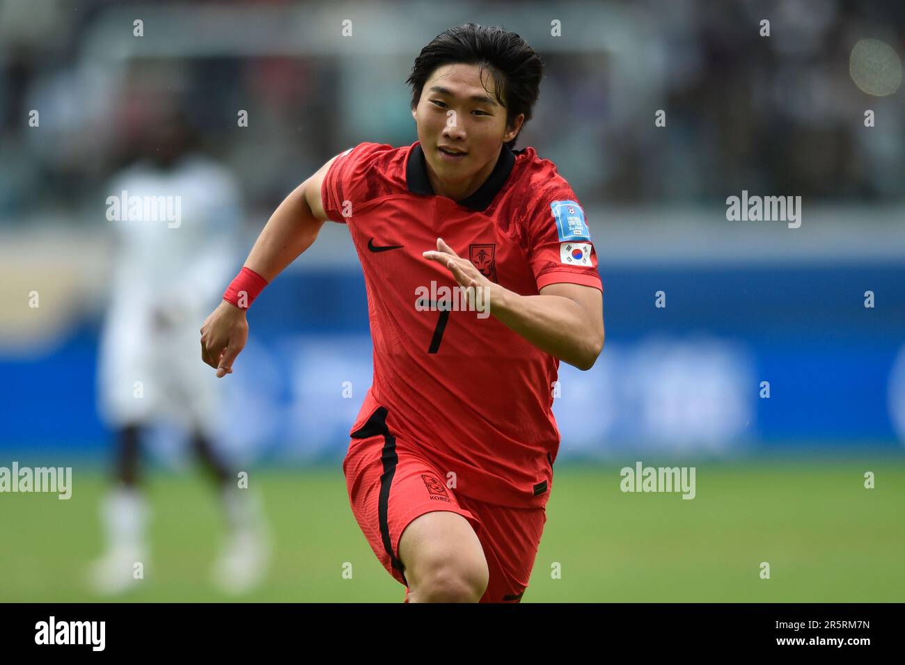 South Korea's Kim Yong-hak plays during a FIFA U-20 World Cup quarterfinal soccer match against ...