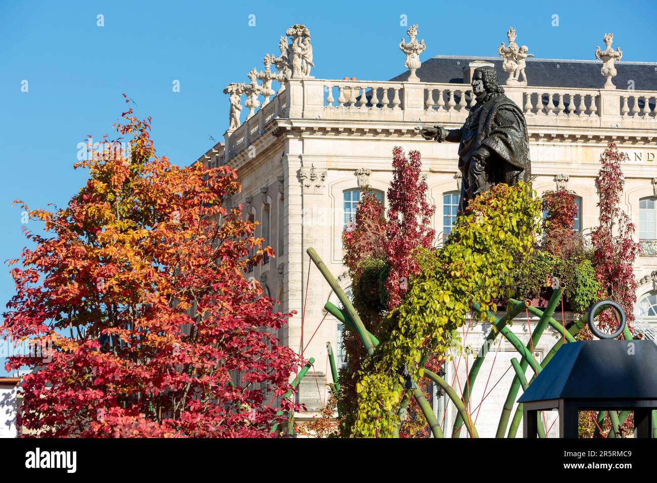France, Meurthe et Moselle, Nancy, Stanislas square (former royal ...