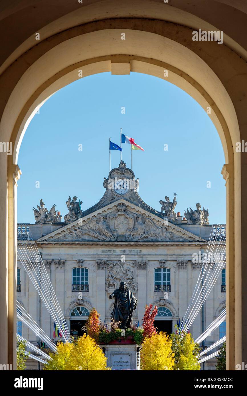 France, Meurthe et Moselle, Nancy, Stanislas square (former royal ...