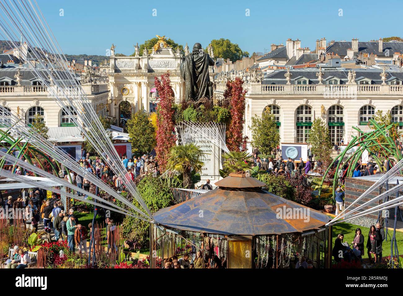 France, Meurthe et Moselle, Nancy, Stanislas square (former royal ...