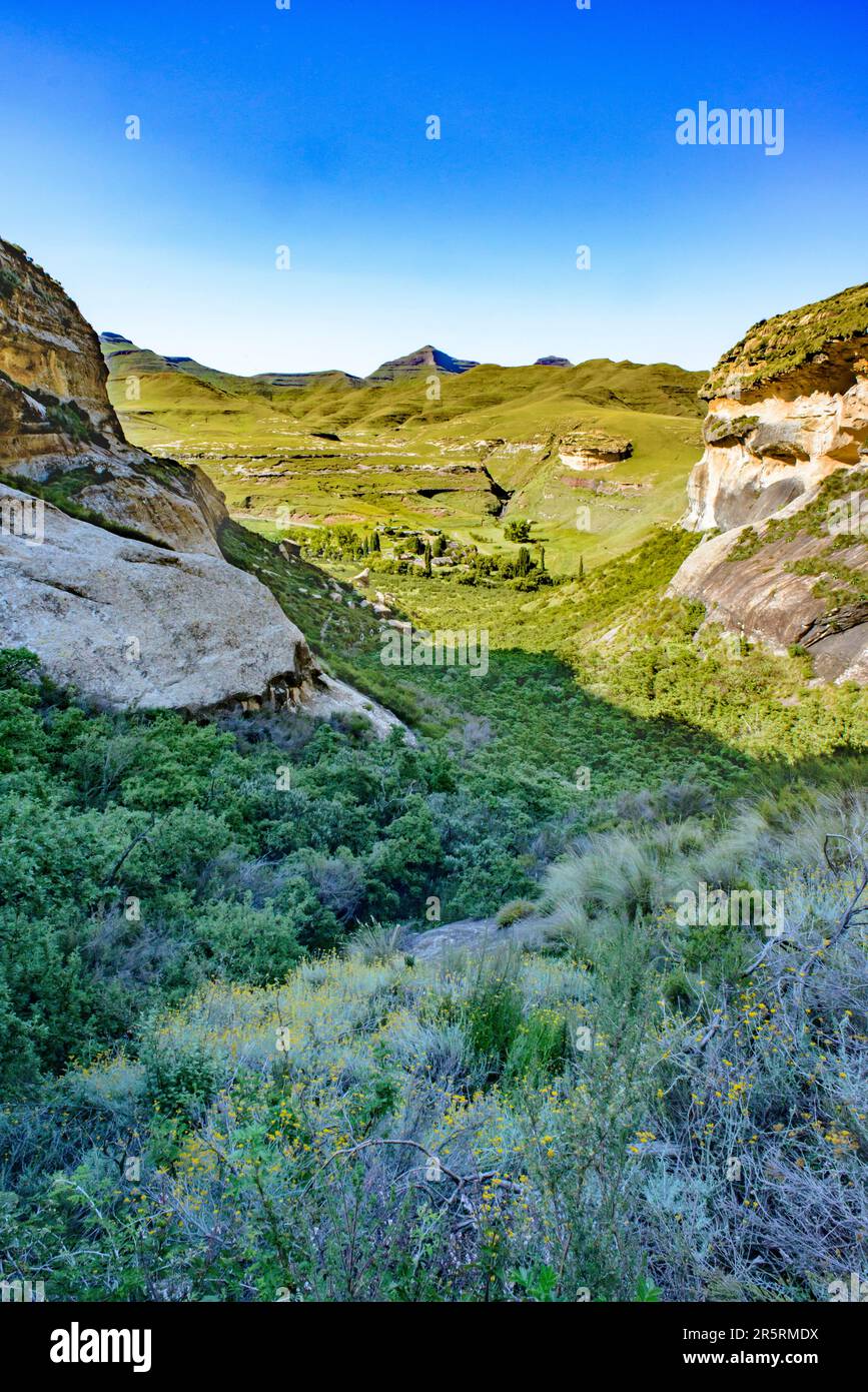 South Africa, Free State, Maloti-Drakensberg Park (UNESCO World ...