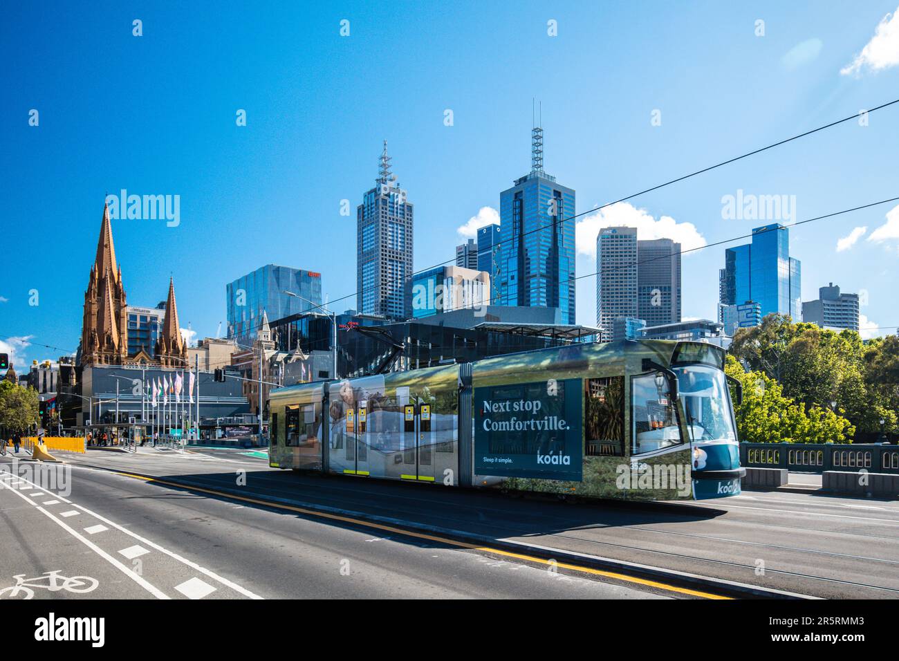 Yarra River Views of Melbourne in Australia Stock Photo - Alamy