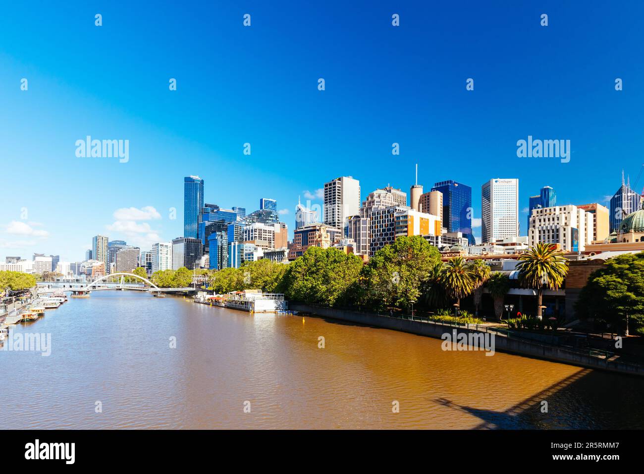 Yarra River Views of Melbourne in Australia Stock Photo - Alamy