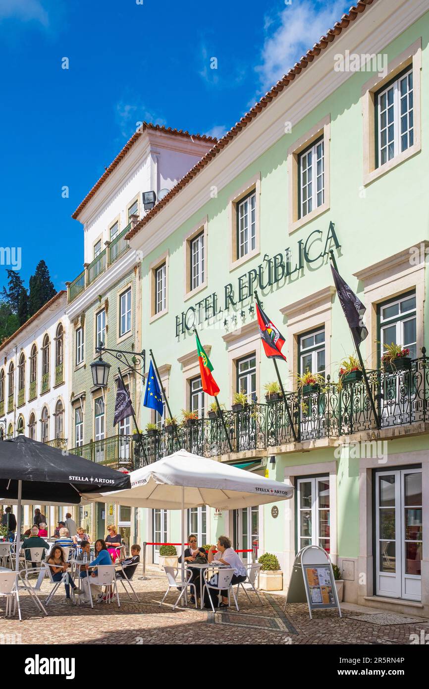 Portugal, Tomar, former seat of the Order of the Knights Templar, Serpa ...
