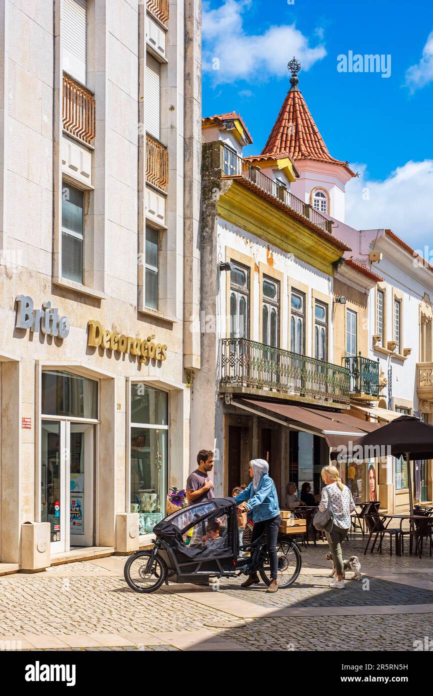 Portugal, Tomar, former seat of the Order of the Knights Templar, Serpa ...