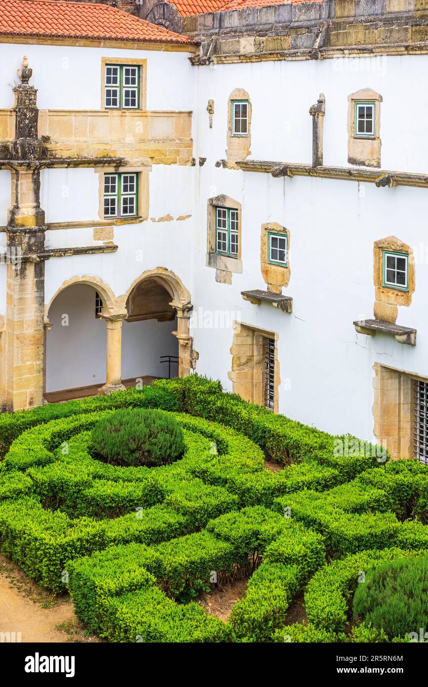 Portugal, Tomar, former seat of the Order of the Knights Templar, the ...