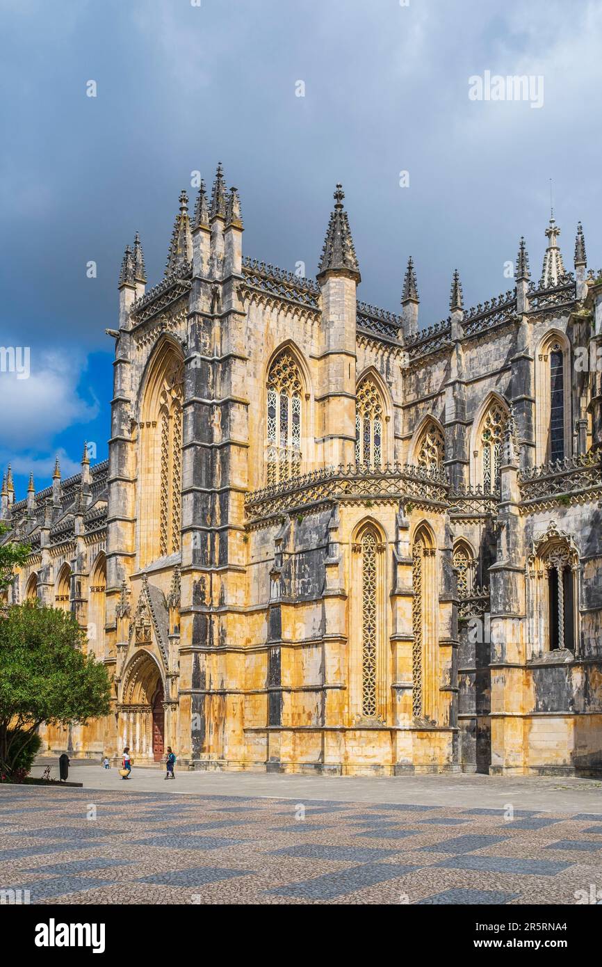 Portugal, Central region, Batalha, Monastery of Batalha or Monastery of ...