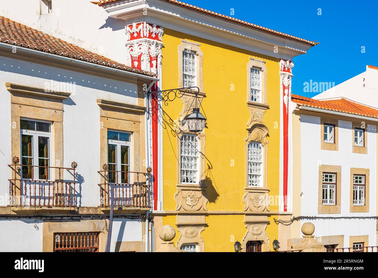 Portugal, Alentejo region, Castelo de Vide, Casa Amarela, a Boutique guest house in an 18th ...