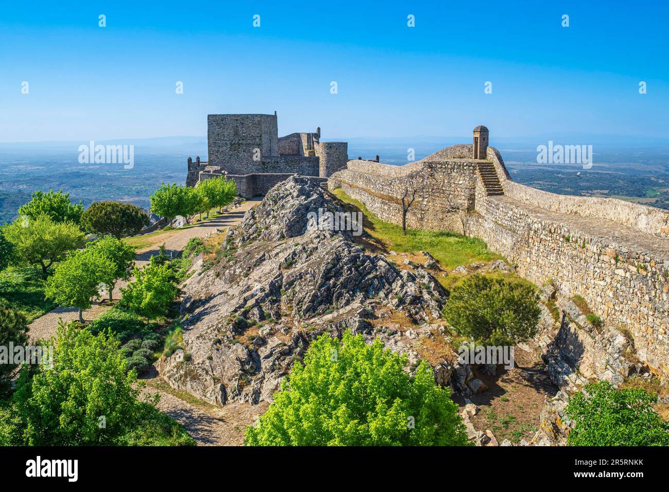 Portugal, Alentejo region, Marvao, fortified medieval village, Marvao ...