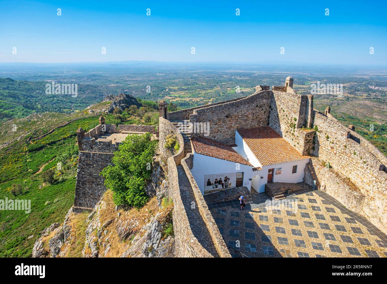 Portugal, Alentejo region, Marvao, fortified medieval village, Marvao ...