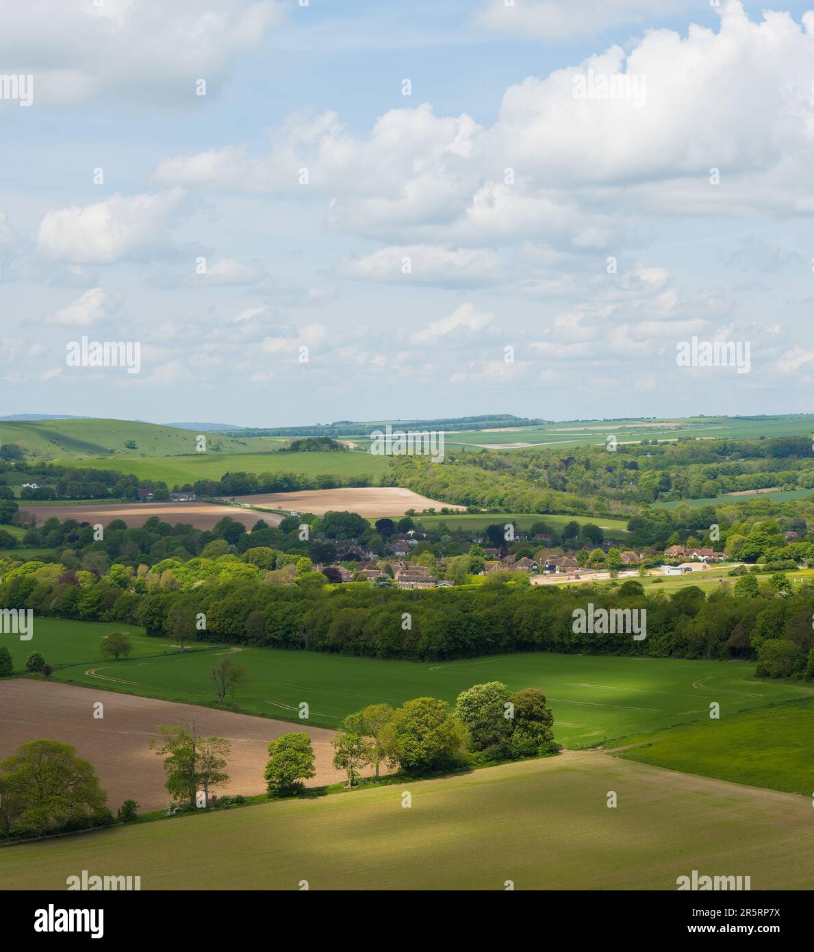Cissbury Ring - West Sussex UK Stock Photo - Alamy