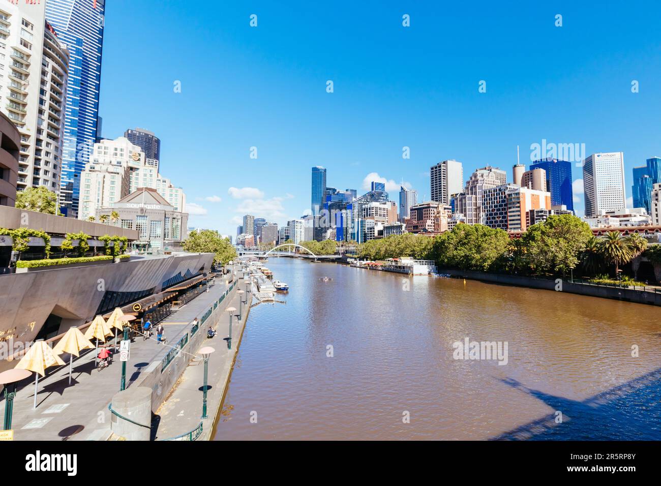 Yarra River Views of Melbourne in Australia Stock Photo - Alamy