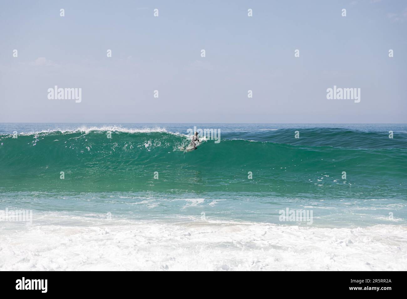 Nazare is a city on the Atlantic Ocean in Portugal Stock Photo - Alamy