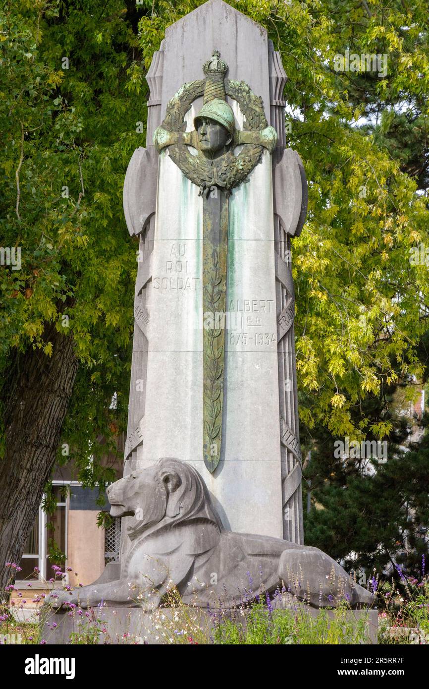 France, Meurthe et Moselle, Nancy, monument dedicated to the King ...