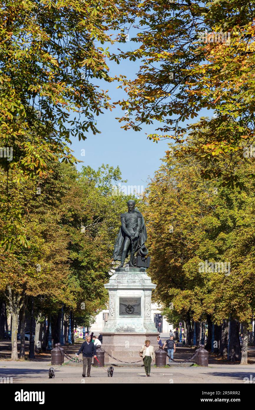 France, meurthe et Moselle, Nancy, statue built in 1855 representing ...